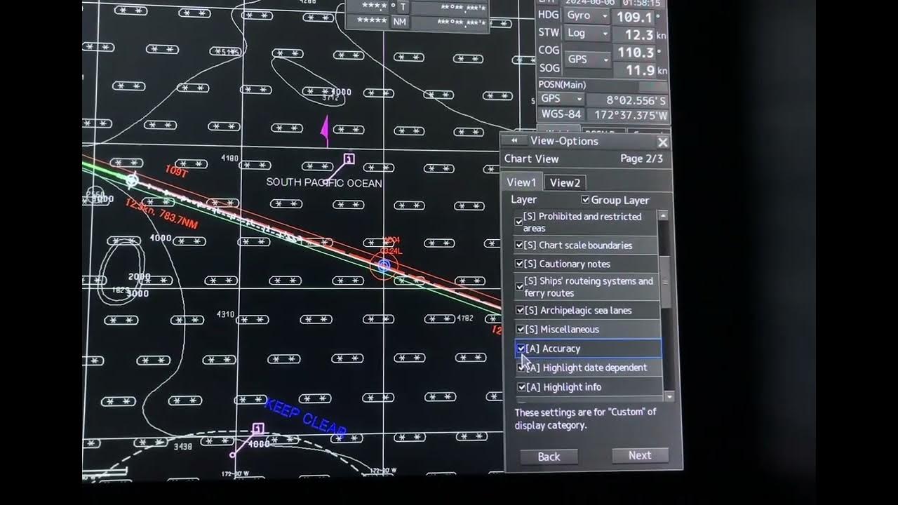 How to check Chart Objects Displaying settings in JRC ECDIS | How to ...