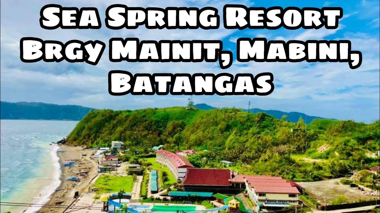 Sea Spring Resort | Brgy. Mainit, Mabini, Batangas | Family Vacation ...