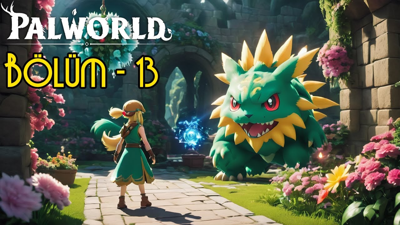 🐣⚡Bölüm 13 - Boss Fight Lily & Lyleen , Wumpo Botan - Palworld Türkçe🔥🐉 ...