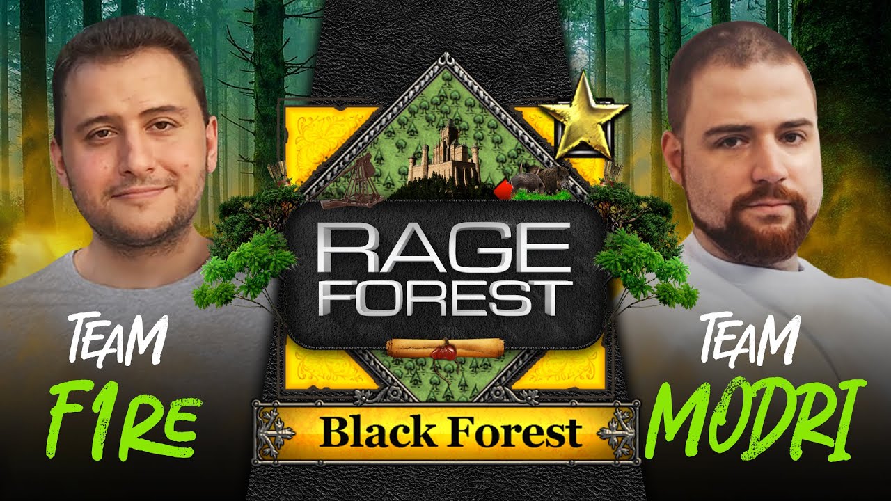 Rage Forest 4v4 F1re team vs Modri Team in 1st game of the tournament # ...