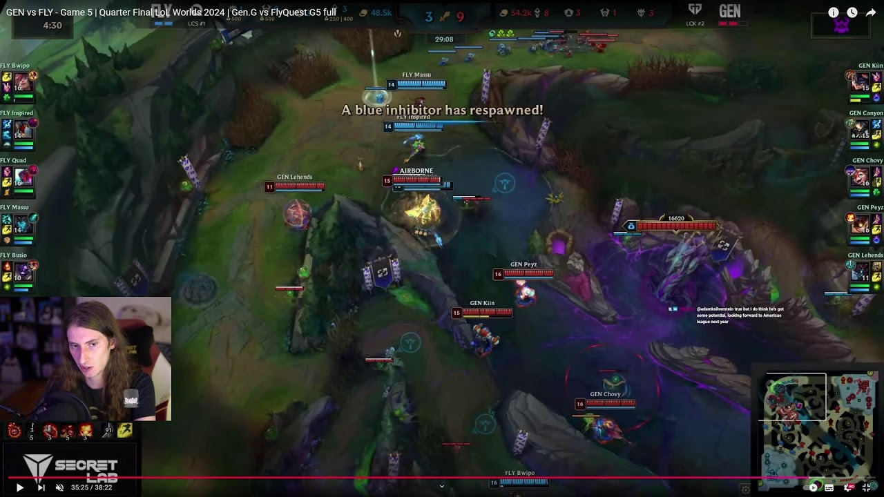 🔴GENG v FLY: Worlds Vod Review - YouTube