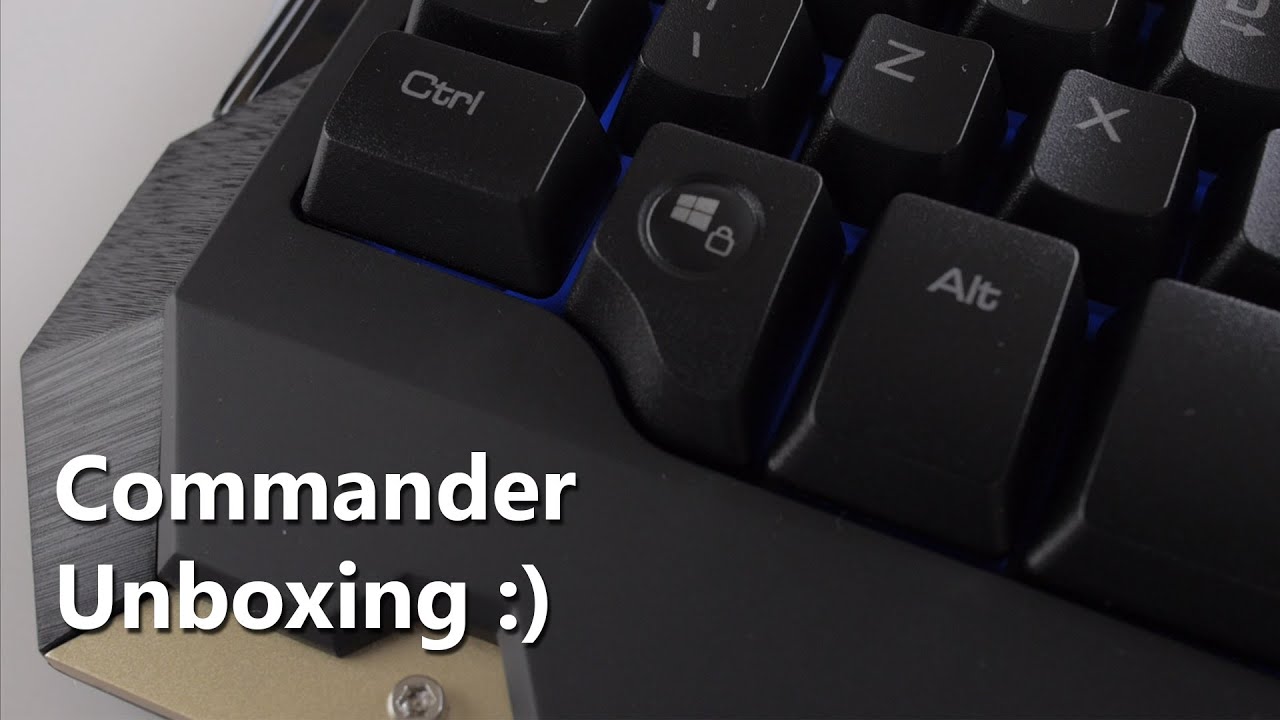 Ttesports Commander Gaming Keyboard and Mouse Unboxing - YouTube