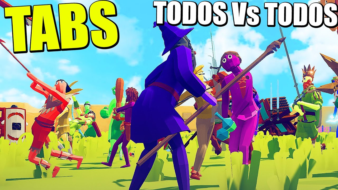 TABS - MODO BATTLE ROYALE, FACCIONES NUEVAS Y BOSS FINAL - TOTALLY ...