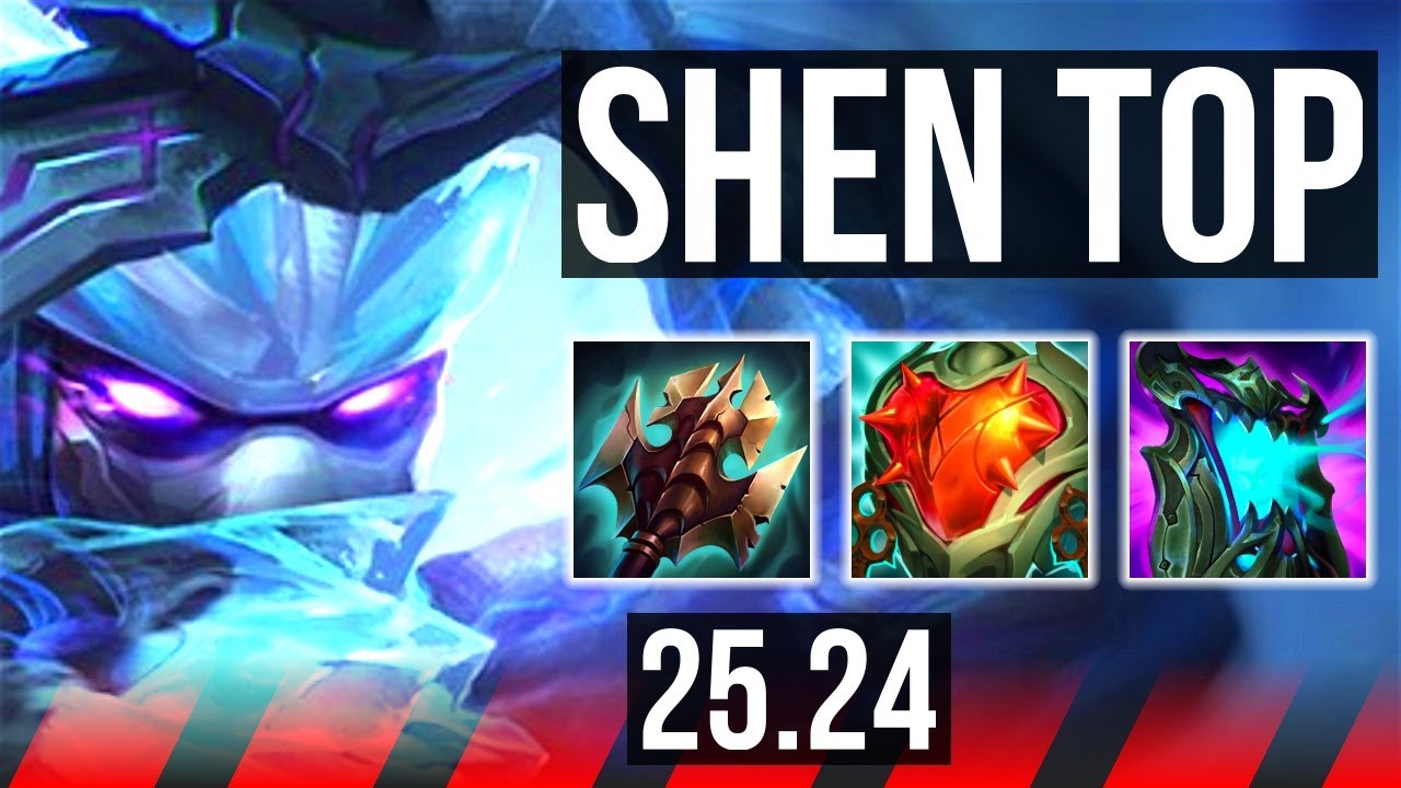 SHEN vs AMBESSA (TOP) | Perfect KDA: 5/0/19 | KR Master | 25.24 - YouTube