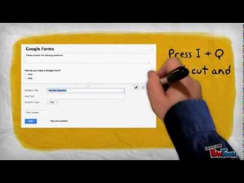 Google Forms - Getting started - YouTube