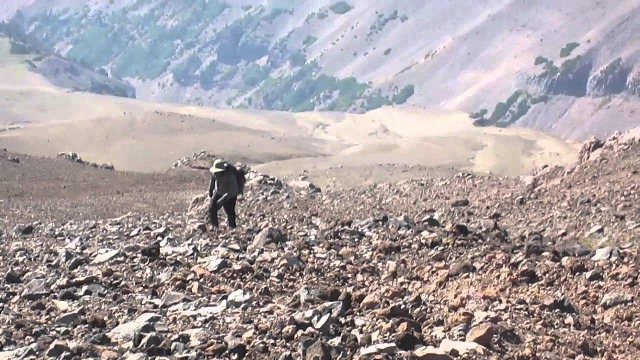 Mount Shasta summit through Clear Creek - YouTube