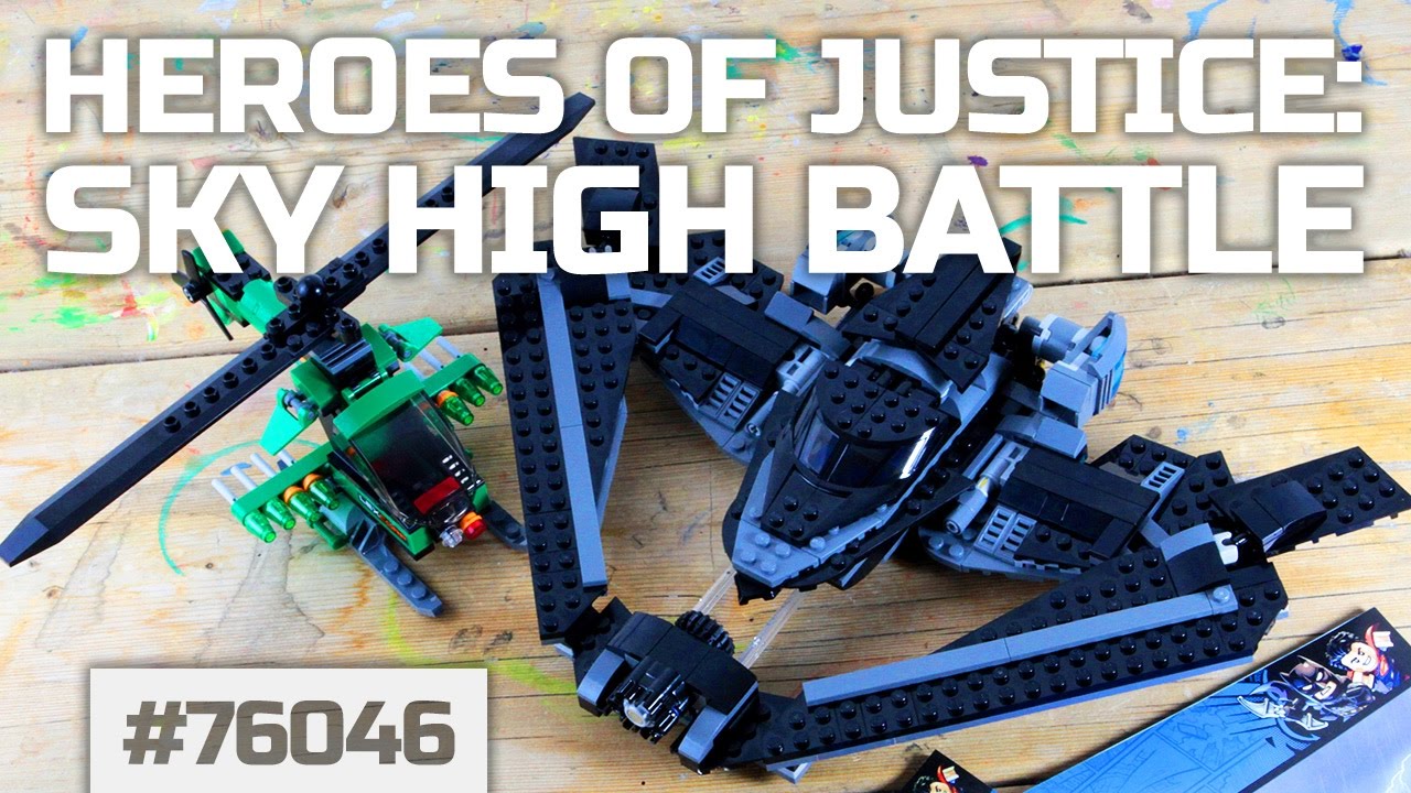 Stop Motion Build - Heroes of Justice: Sky High Battle - YouTube