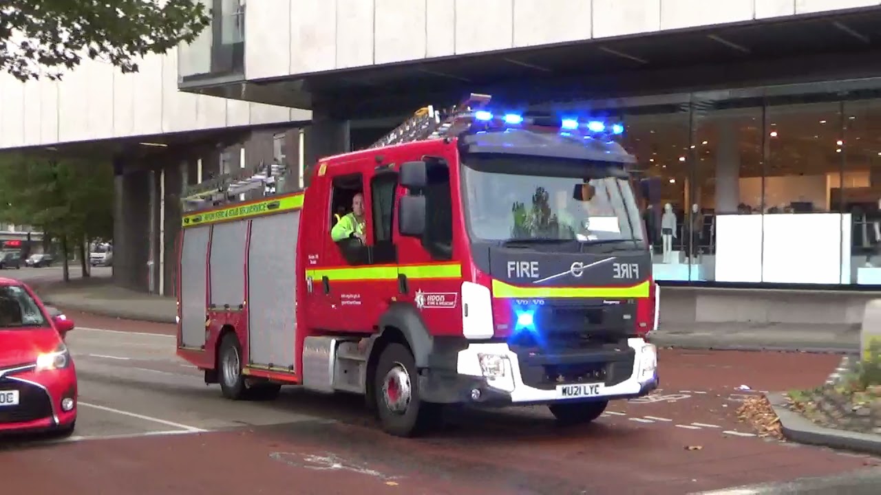 *TWO TONES* 2 Fire Engine Convoy From Temple Fire Station! [AFRS] - YouTube