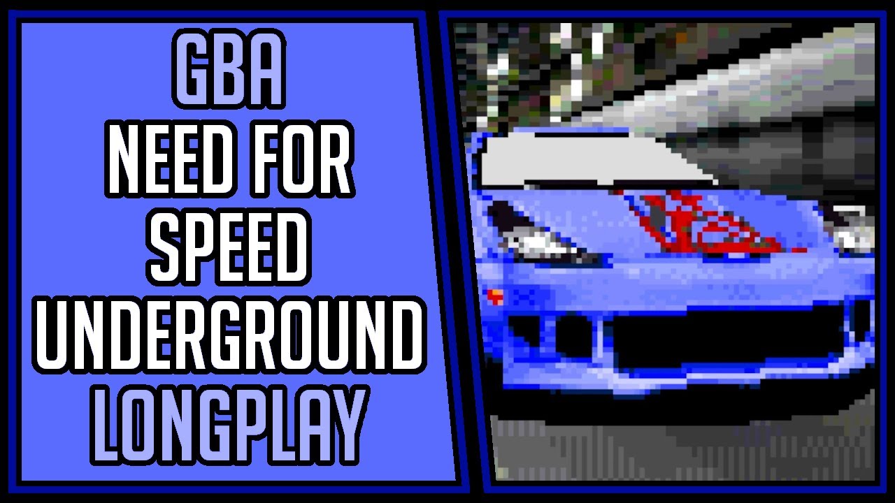 Need for Speed Underground | GBA | Longplay | Walkthrough #50 [4Kp60 ...