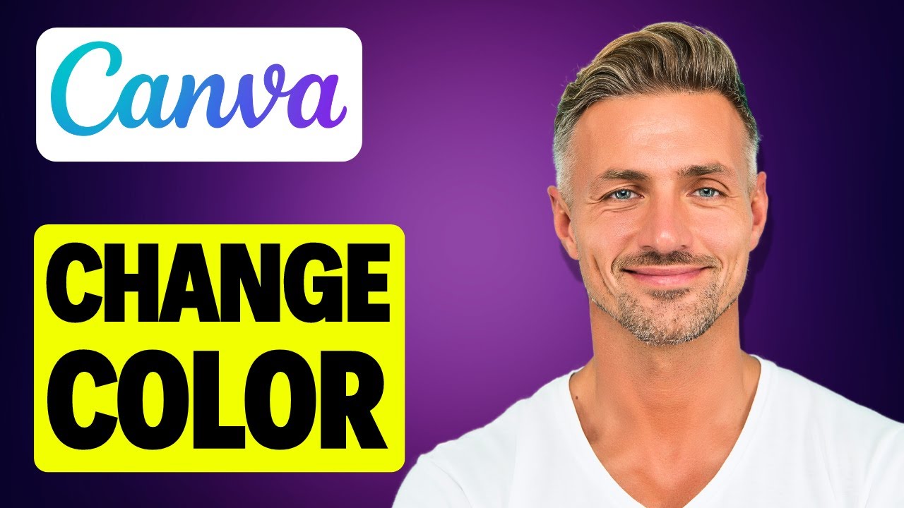 How To Change Text Color in Canva - 2025 - YouTube