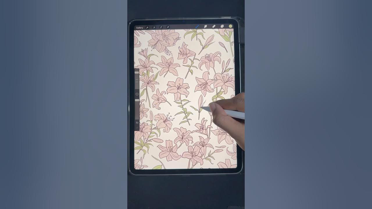 Procreate: The Easy Way to Make Repeating Patterns - YouTube