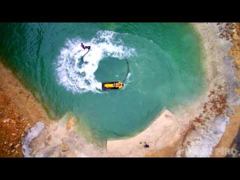 Uğur Piro flyboard show