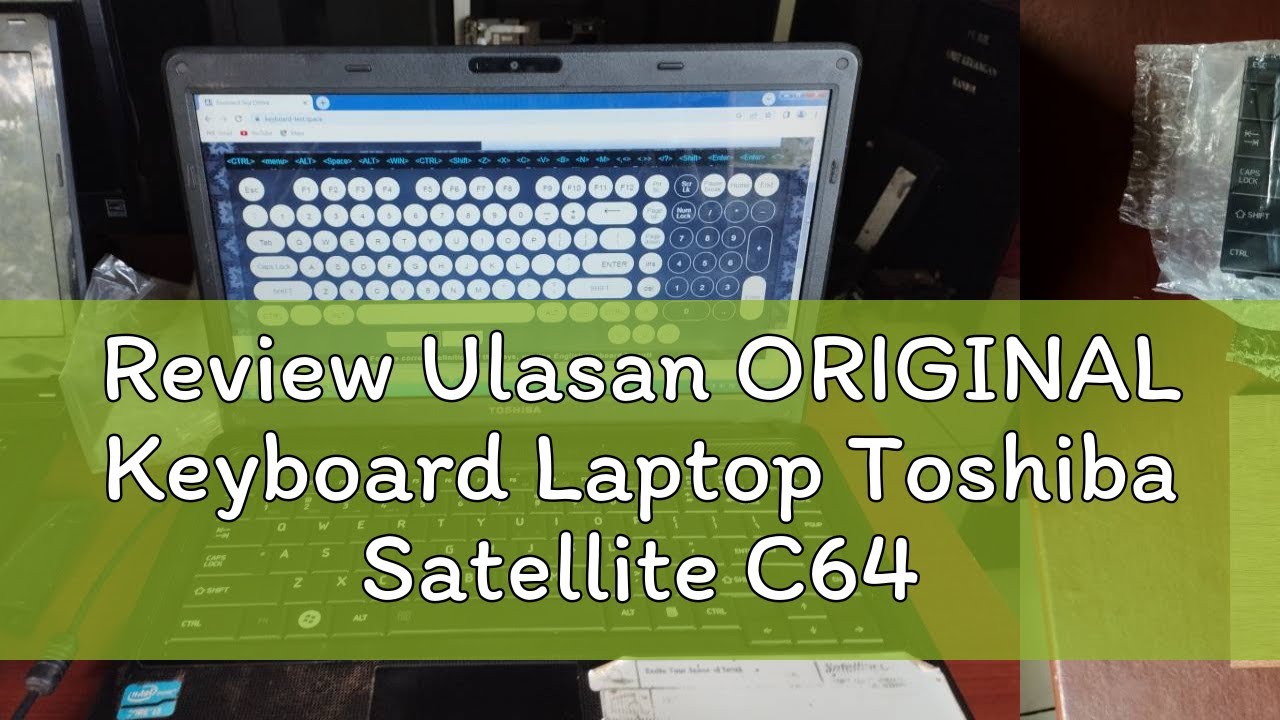 Review Ulasan ORIGINAL Keyboard Laptop Toshiba Satellite C640 C600 ...