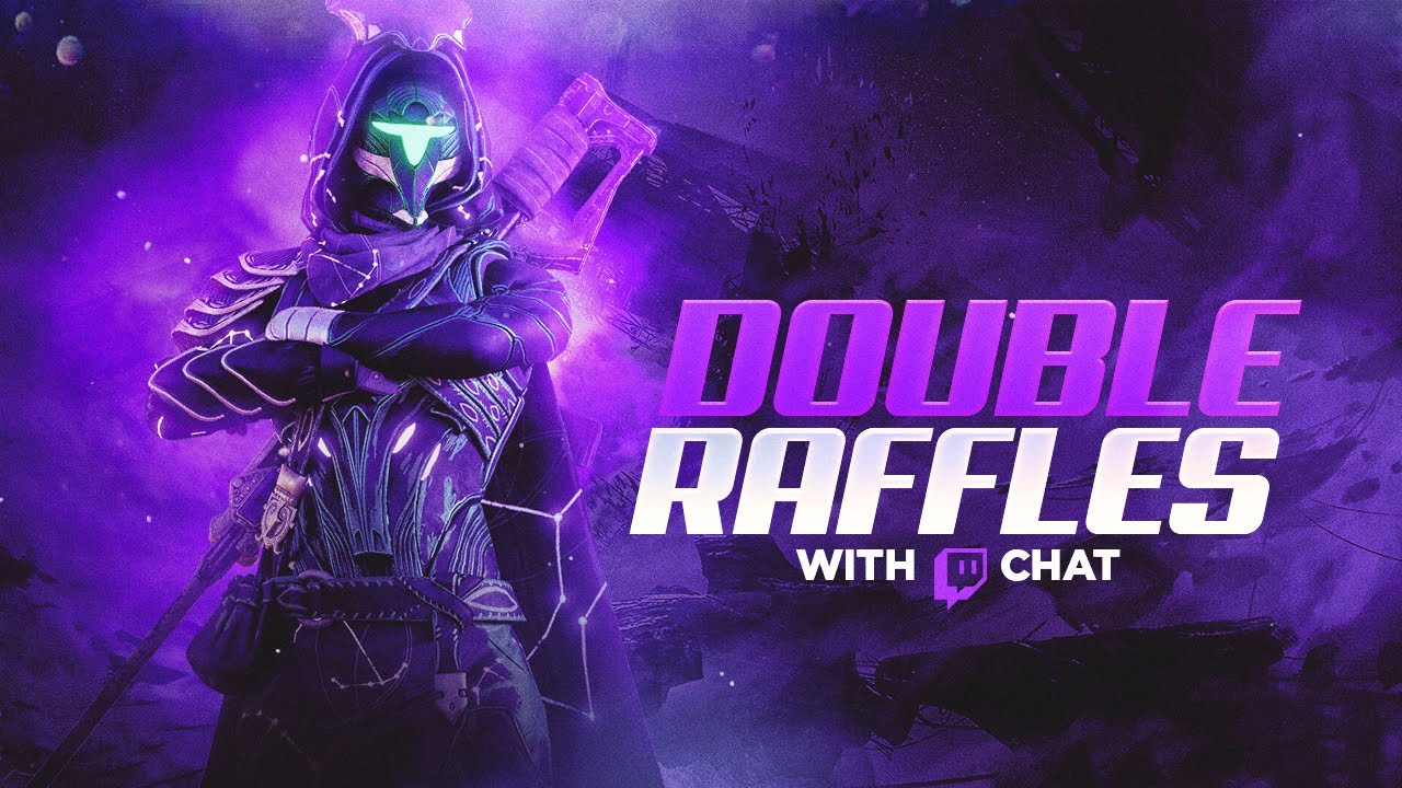 Double Raffles with Twitch Chat - YouTube