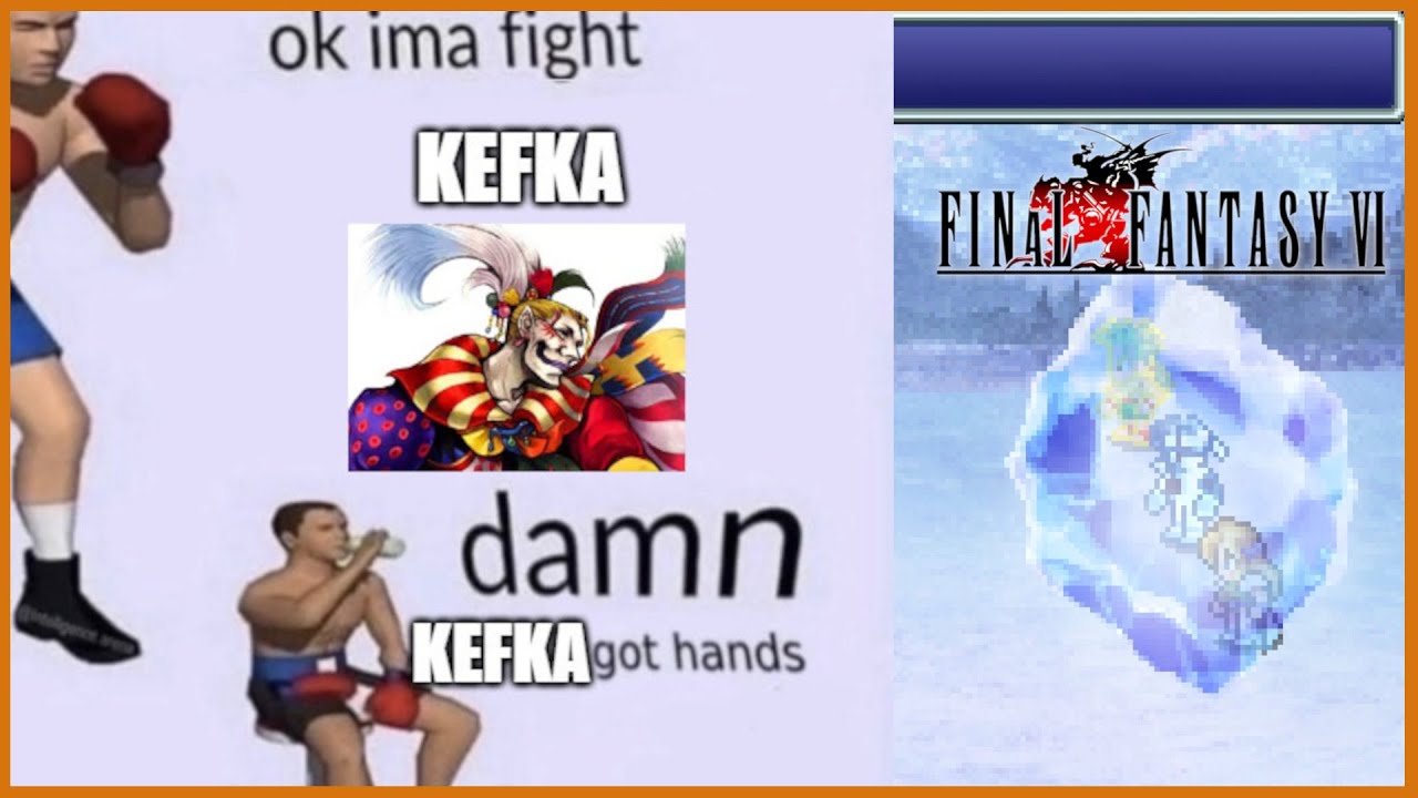 Okay Kefka, I See You | FF6 Pixel Remaster BLIND - YouTube