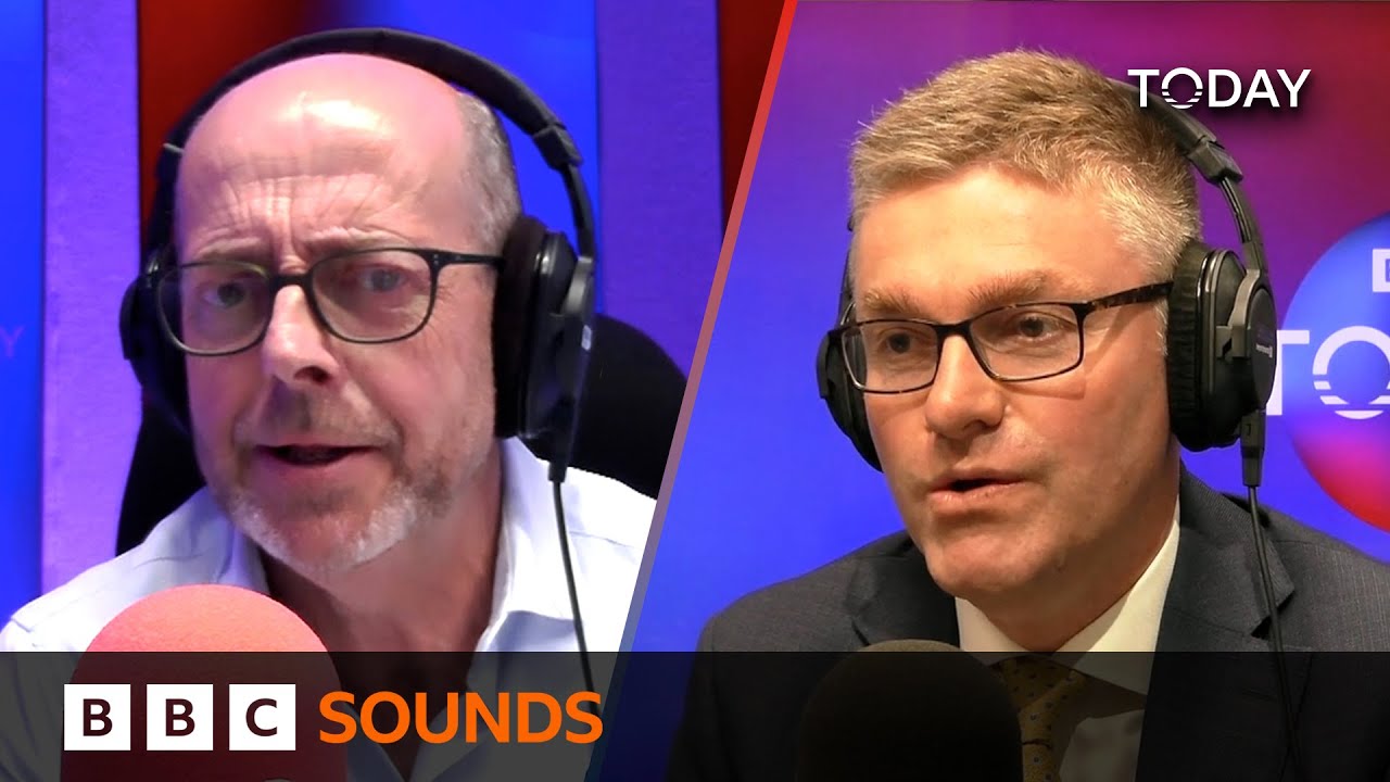 Nick Robinson grills Ofwat CEO over bonus payouts to water company ...