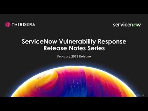 ServiceNow Vulnerability Response Demo: Updated Vulnerability ...