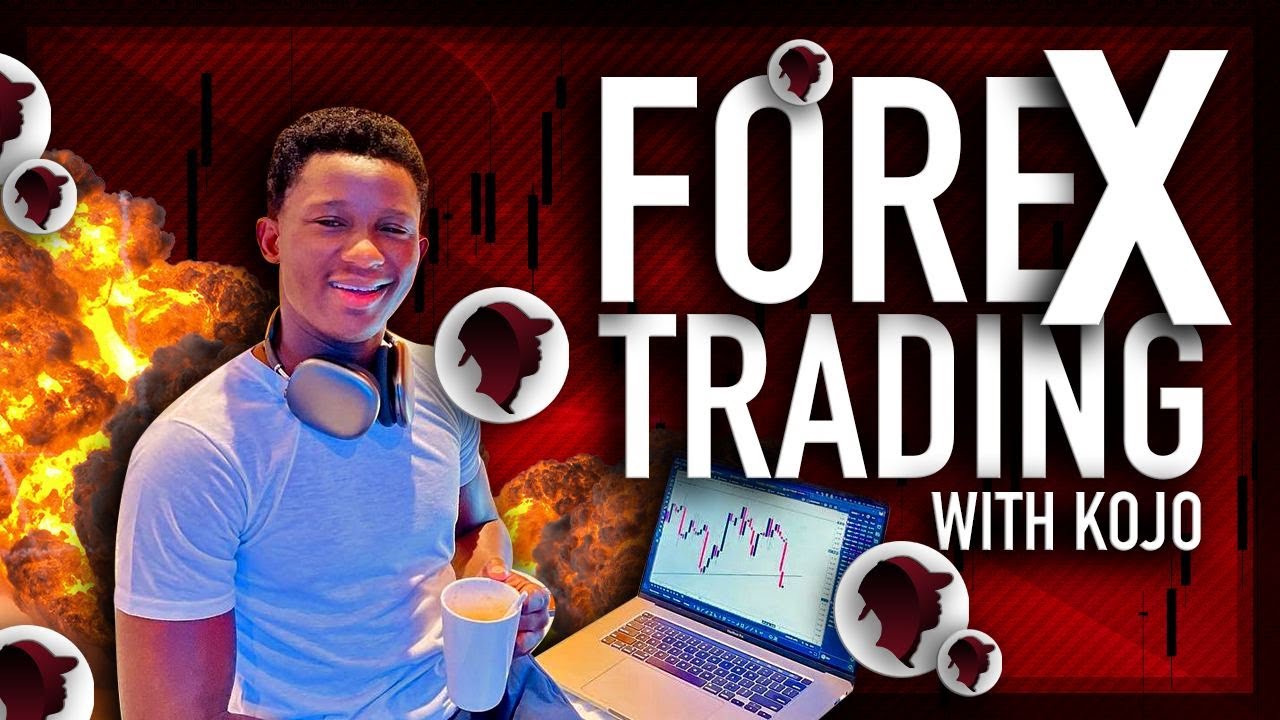 DAY IN LIFE - FOREX TRADING WITH KOJOFOREX. (CHART BREAKDOWN + SURPRISE ...