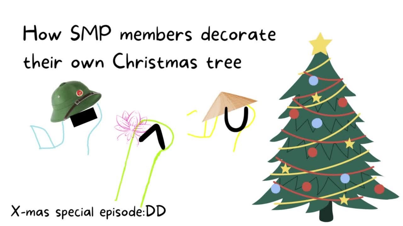 How SMP members decorate their own Christmas tree - YouTube