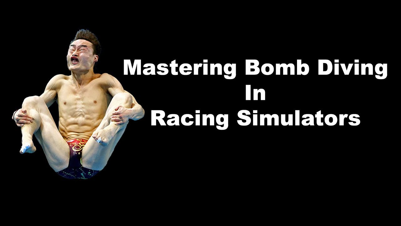 Bomb Diving with the brake in Racing Simulators - YouTube