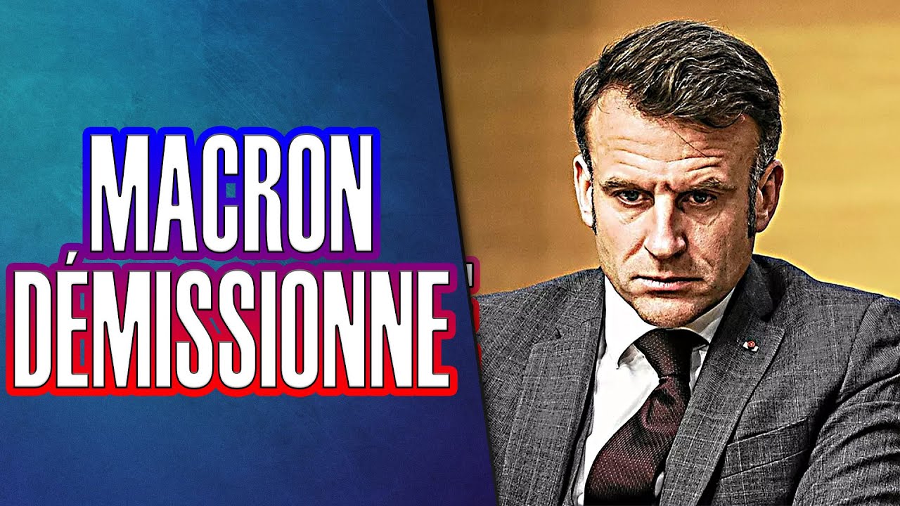 MACRON DÉMISSIONNE DE SON POSTE DE PRÉSIDENT DE LA RÉPUBLIQUE !!!!! - YouTube