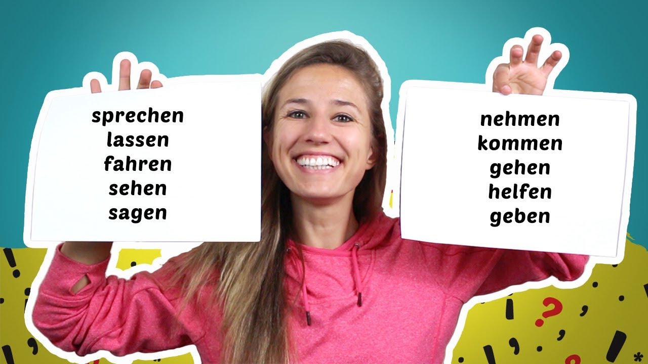 The 10 Most Important German Verbs with Exercises - Part 2 - YouTube