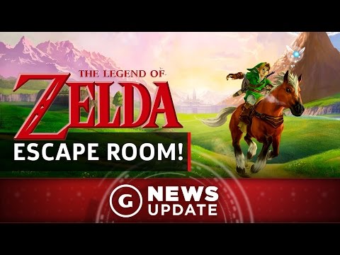 Nintendo Is Making a Legend of Zelda Escape Room - GS News Update - YouTube