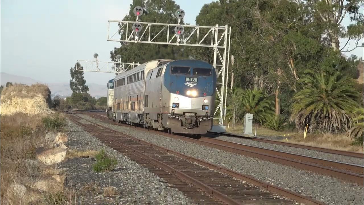 AMTK 56 and AMTK 512 bring the 8001 and the 6461 back 09nov24 - YouTube