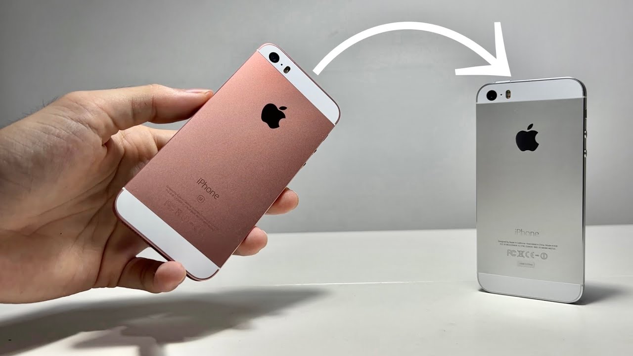 Gabut! Nyala gak? Coba Pindahin mesin iPhone SE ke body iPhone 5S - YouTube