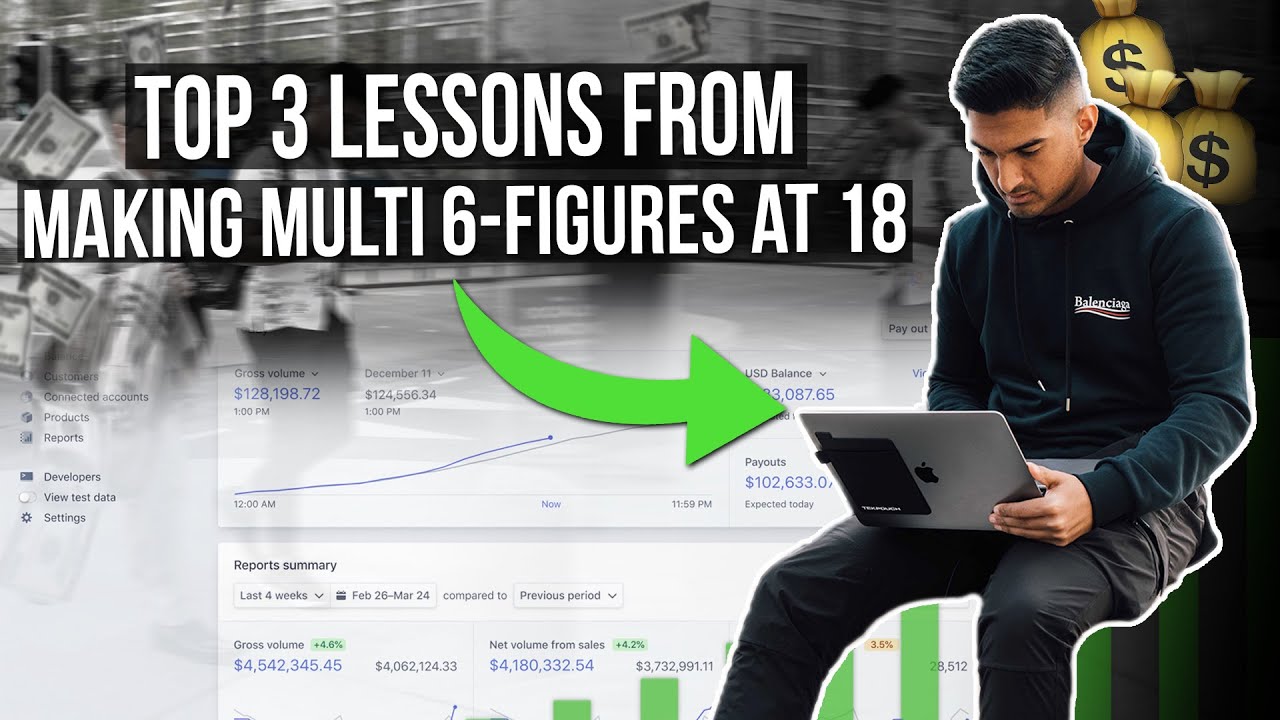 The 3 Biggest Lessons I Learned From Making Six Figures at 18 - YouTube