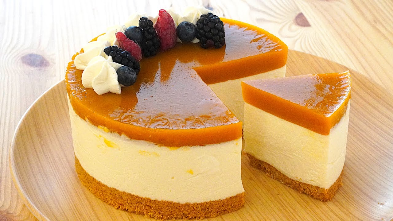 CHEESECAKE AL MANGO E CIOCCOLATO BIANCO - SENZA COTTURA | cakeshare ...