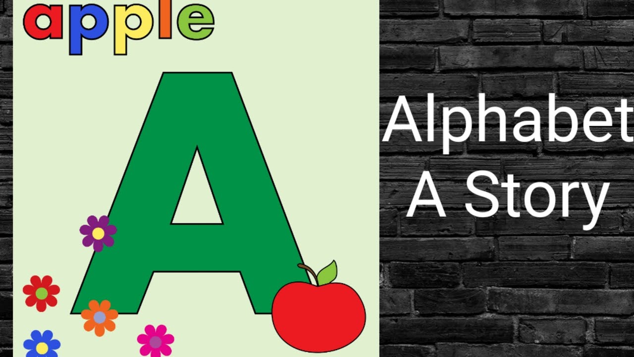 A Alphabet Story|Animated story for kids|educational - YouTube