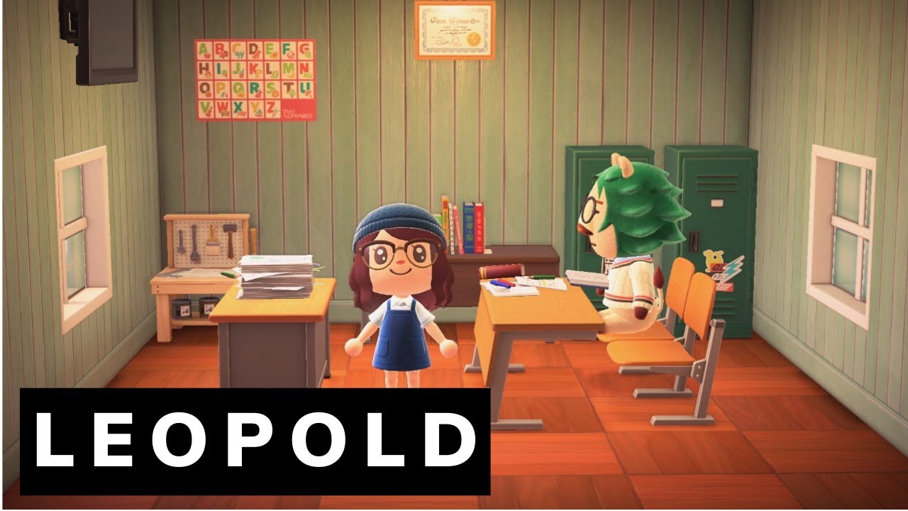 LEOPOLD House Tour | Animal Crossing: New Horizons - YouTube