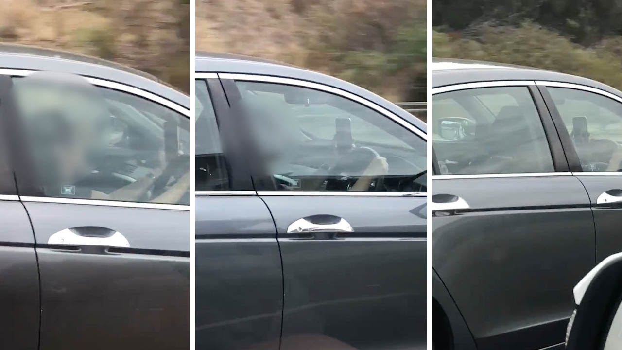 Driver Caught 'Facetiming' Boyfriend At Wheel - YouTube