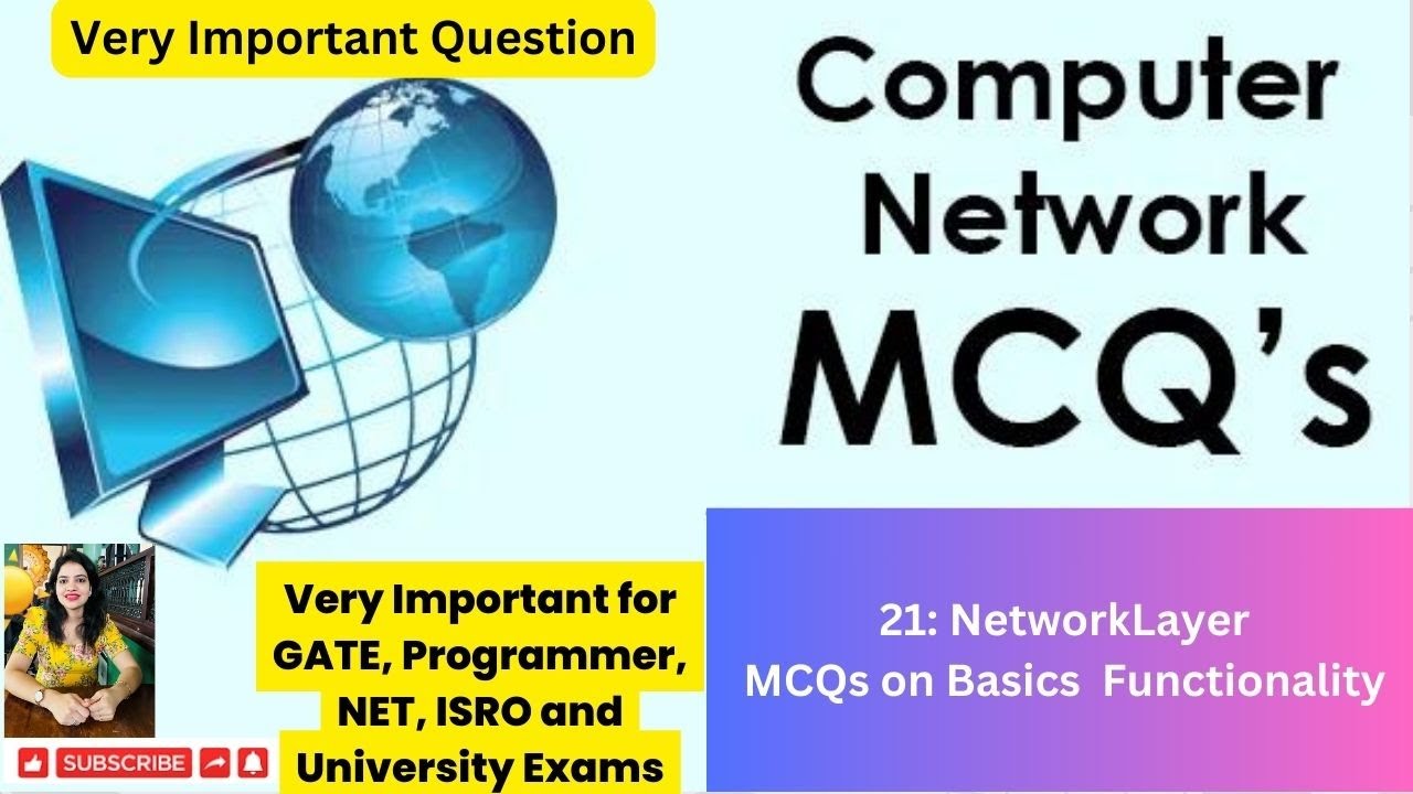 Lec21: MCQS on Network Layer | Basic level questions # ...