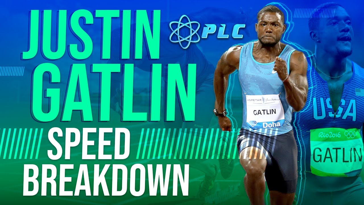 Justin Gatlin Running