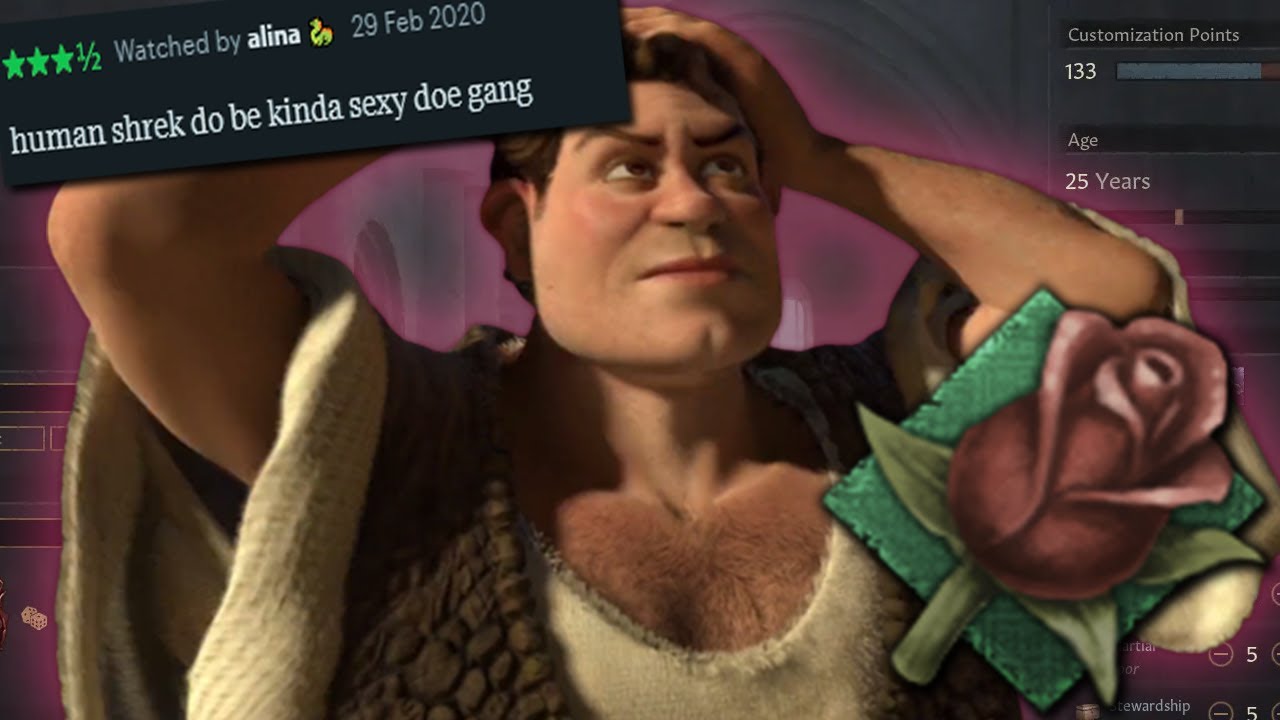 Ck3 But I'm Handsome Shrek - YouTube