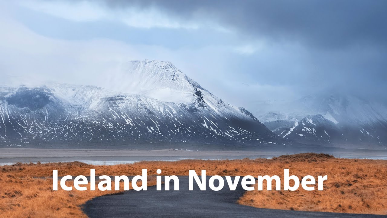 Iceland in November - Drone Footage - YouTube