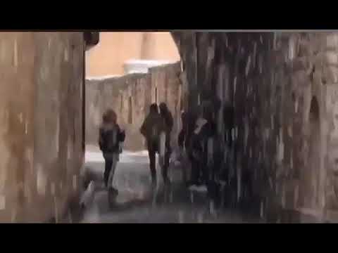 Kemençe Midyat kar yağışı