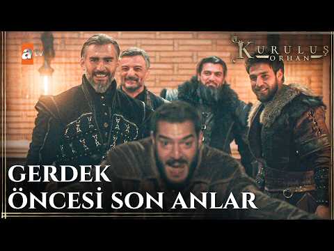 Evrenos'u sırtına vura vura gerdeğe gönderdiler 🫣 - Kuruluş Orhan 26. Bölüm (FİNAL)