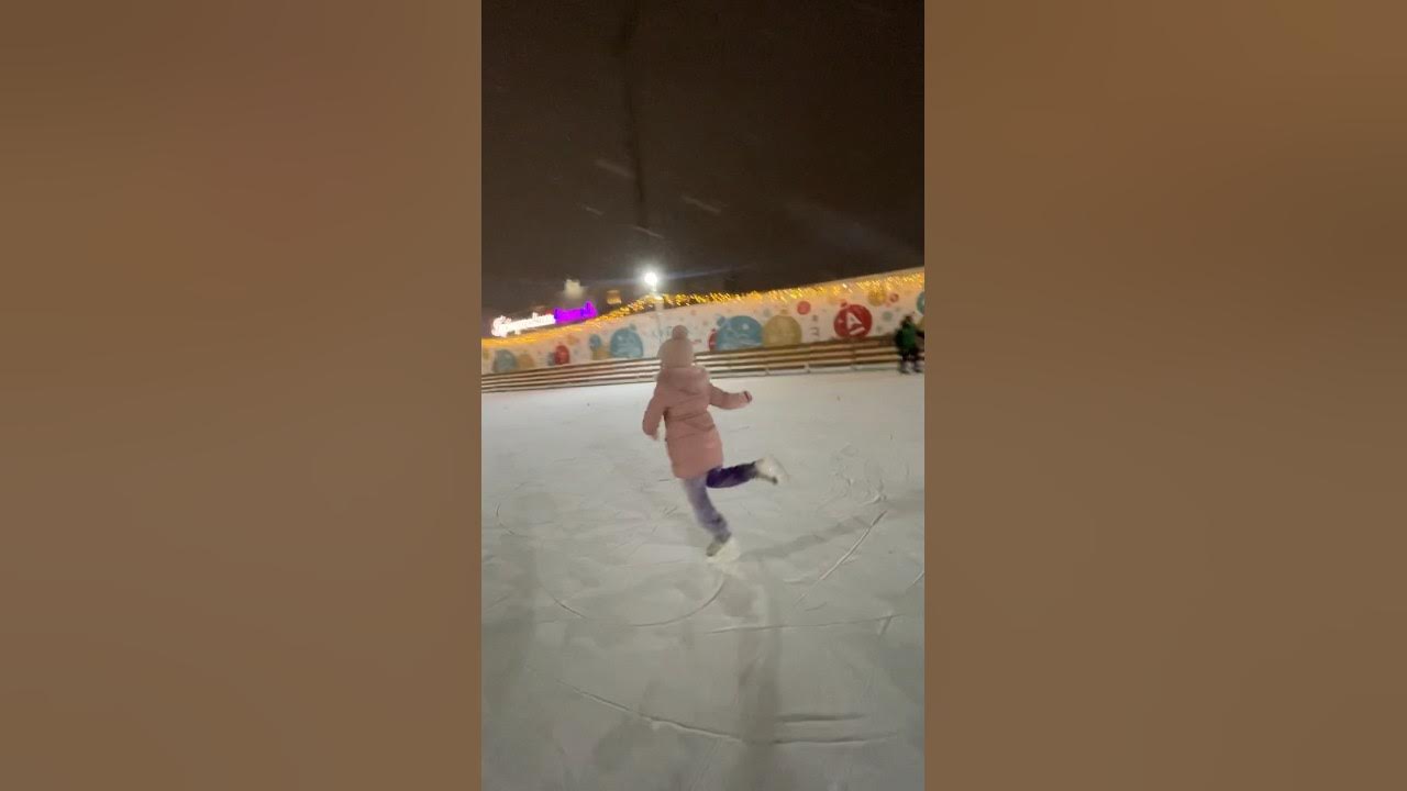 Чудесный Каток! Потрясающая Зима!!! - YouTube