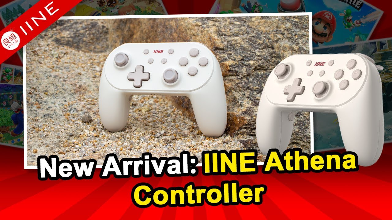New Arrival: IINE Athena Controller 🤍🎮 - YouTube