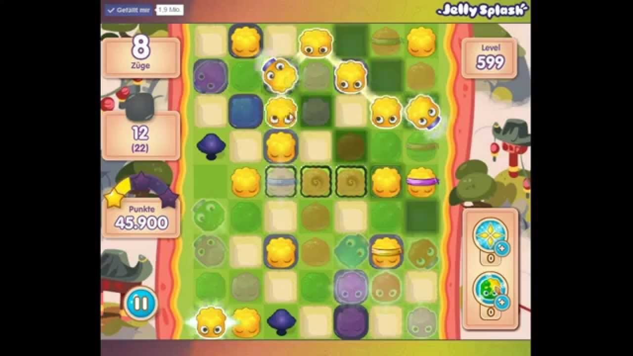 Jelly Splash lvl 599 - YouTube