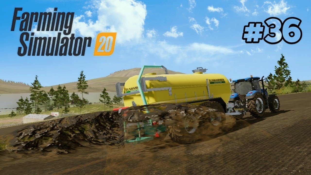 Farming Simulator 20 Gameplay Adubo Nos Campos Youtube