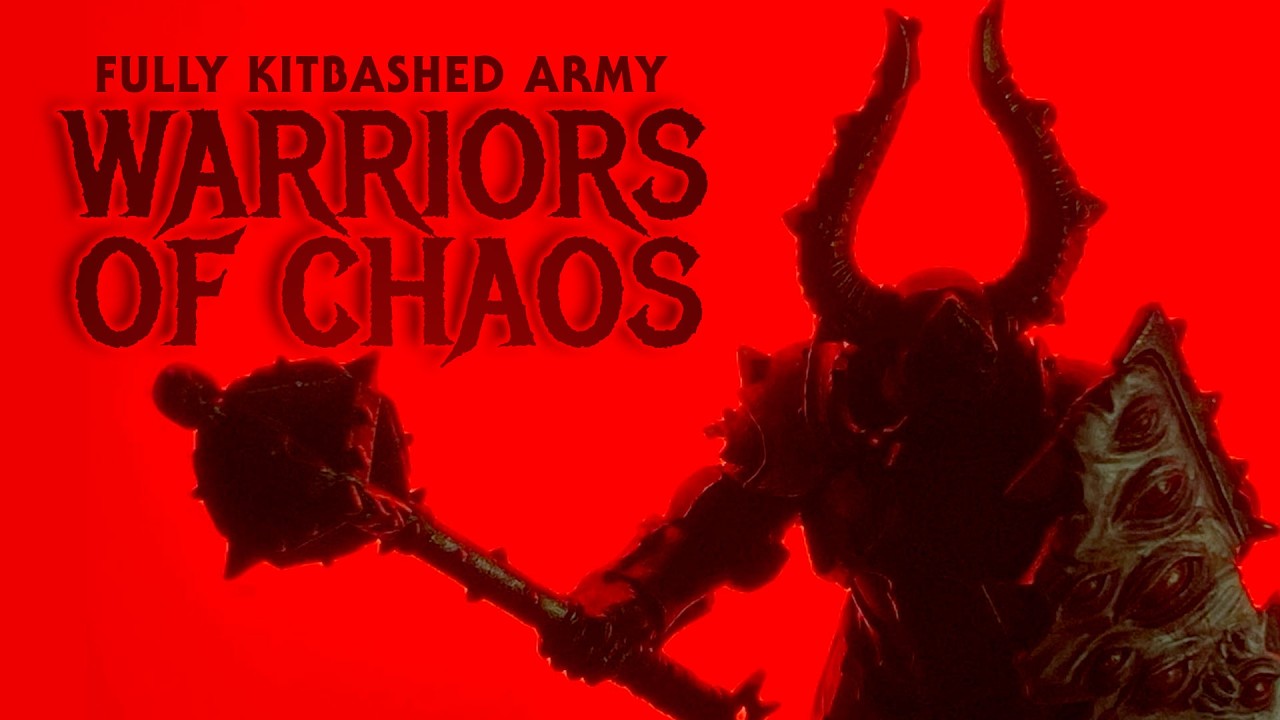 Army Showcase: Warriors of Chaos, Fully Kitbashed! - YouTube