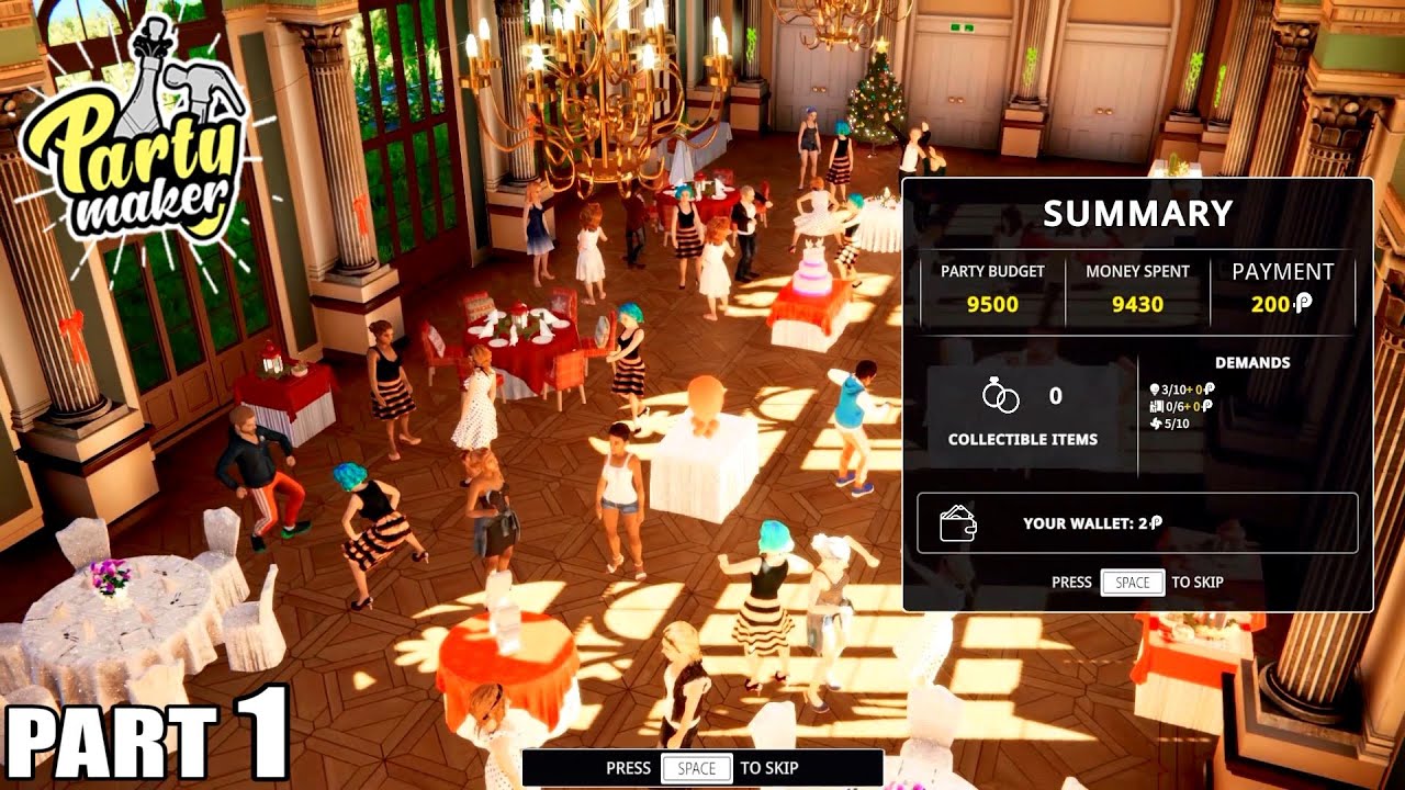 Party Maker Gameplay Part 1 / PC - YouTube