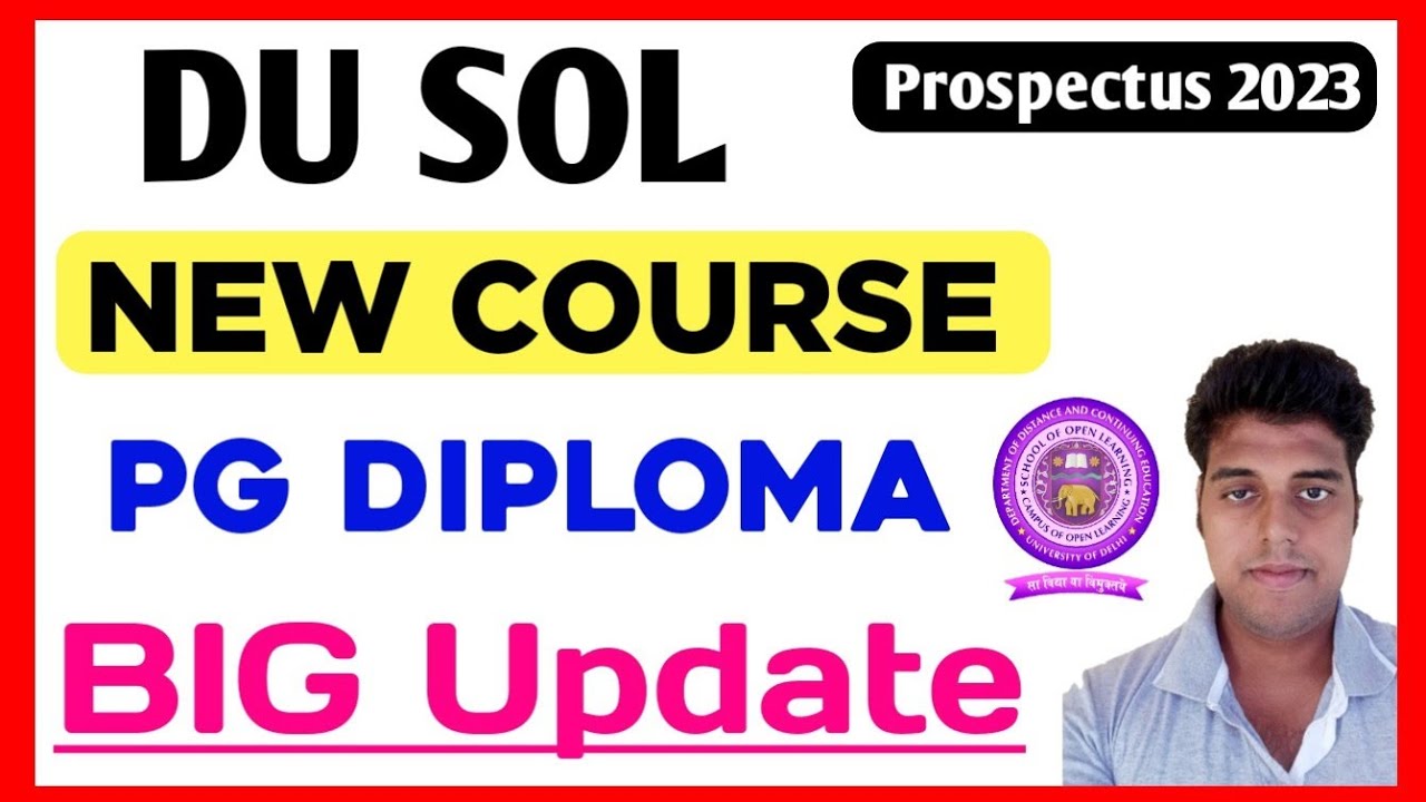 SOL New Course: PG Diploma in Automated & Digital Library Management ...