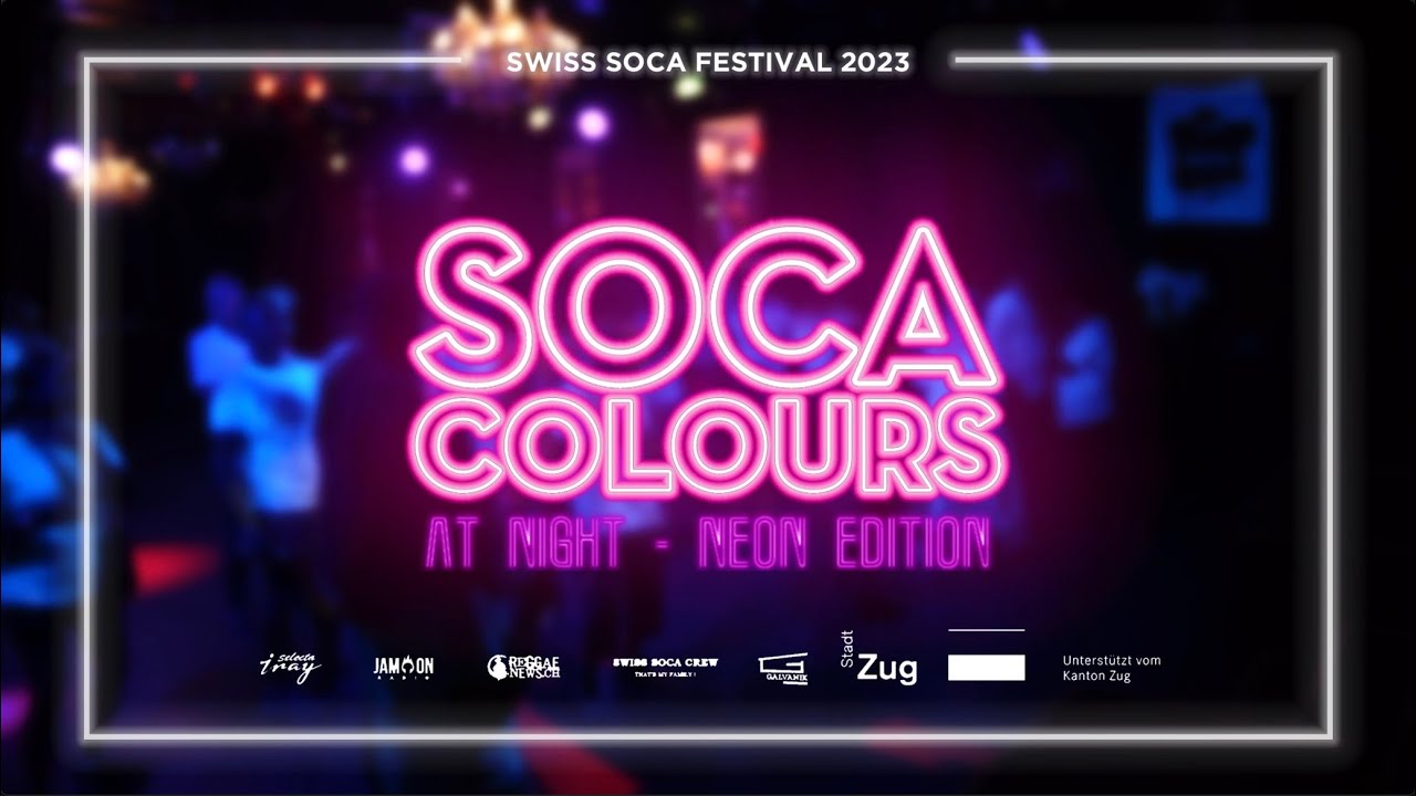 Soca Colours at Night - Neon Edition (Swiss Soca Festival 2023) - YouTube