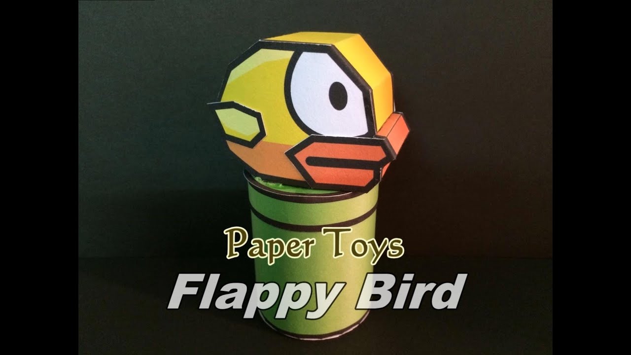 Flappy Bird - PaperCraft - YouTube