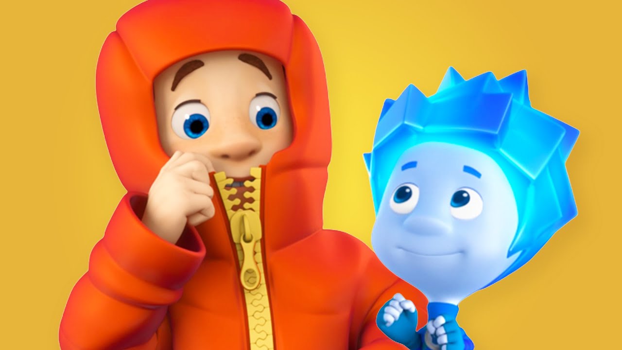 Tom gets stuck in his coat! | The Fixies | Animation for Kids - YouTube